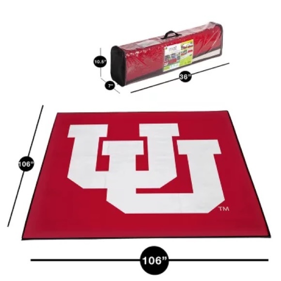 NCAA | Accents | Utah Utes Ncaa Licensed Logo Indooroutdoor Tailgating ...